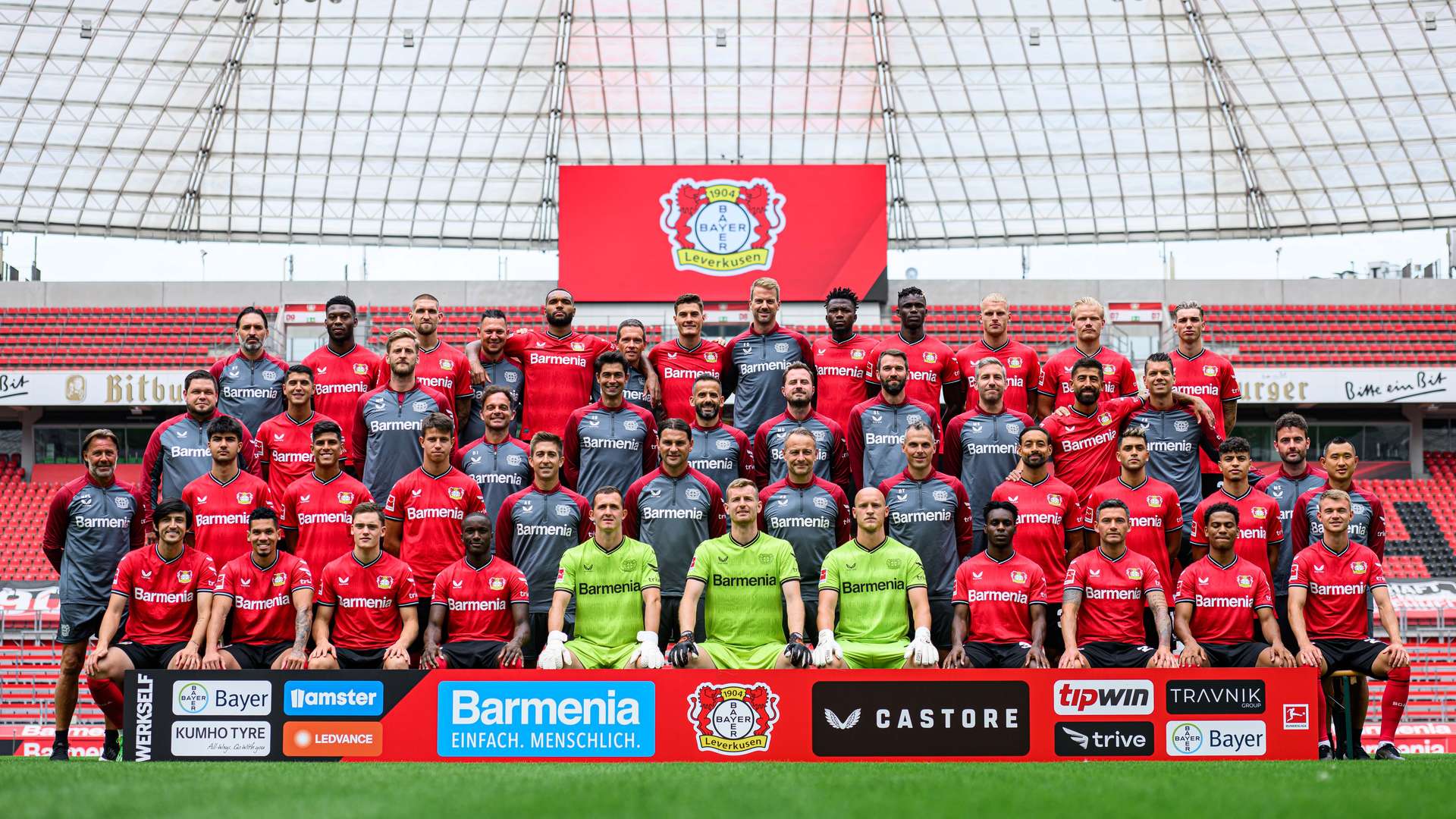 The Werkself - our team | Bayer 04 Leverkusen