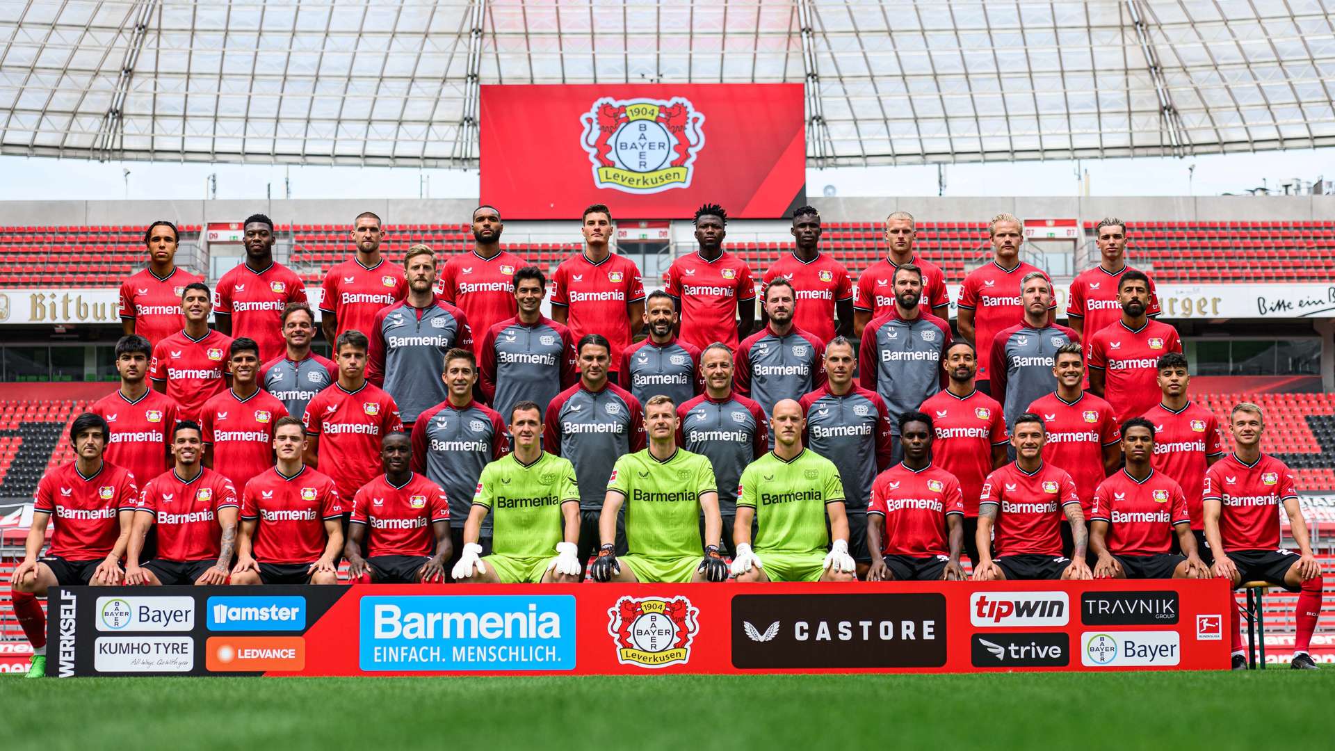 The Werkself - our team | Bayer 04 Leverkusen